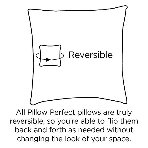Pillow Perfect Outdoor/Indoor Carmody Navy Bench/Swing Cushion, 1 Count (Pack of 1), Blue
