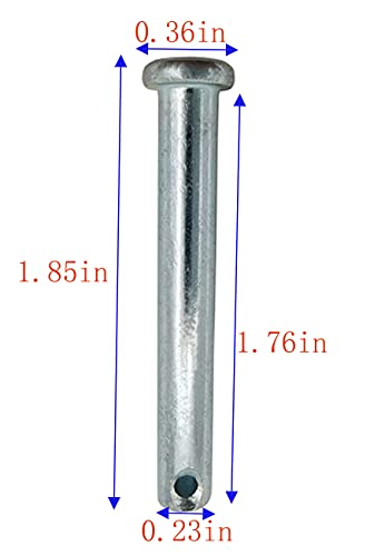 Replacement Simplicity or Snapper Shear Pins for 703063, 1668344, 1686806yp 10 Pack