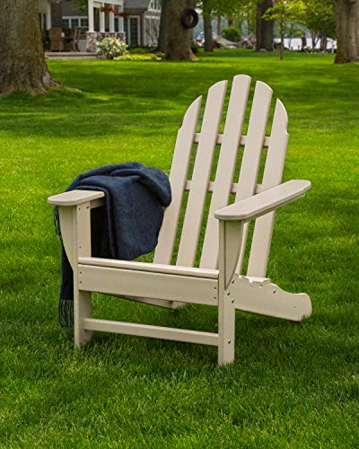 POLYWOOD AD4030WH Classic Outdoor Adirondack Chair, White