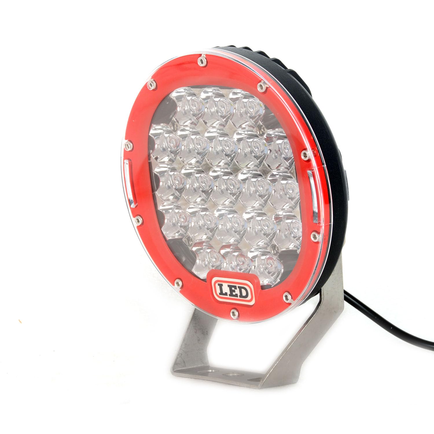 JIUHUAN 6 Inch 25W Led Work Light Handheld Search Light Rechargeable for Fishing Exploring Camping Reparing ATV 4x4 Truck Boat Lighting