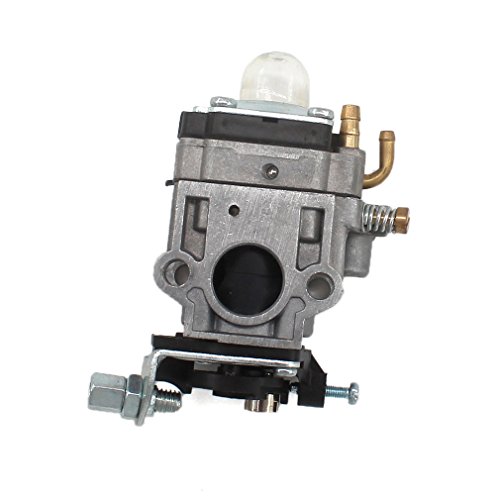 AISEN Carburetor for 2 Cycle 43cc Powermate PCV43 Tiller ARDISAM Earthquake E43 Auger 300486 11334 51.7CC Fuel Line Tune Up Kit