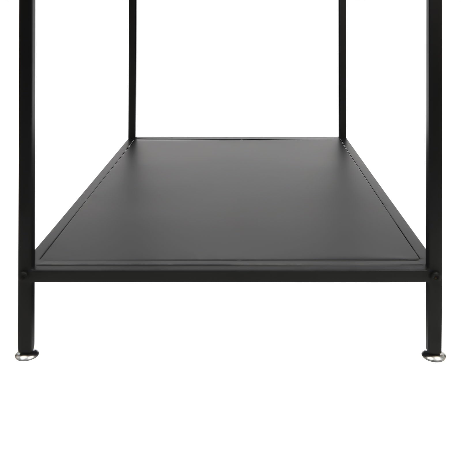 Mobile Double-Shelf Outdoor Grill Cart, Stainless Steel Dining Cart Table with Hooks and Handles, Portable Dining Table for Pizza Oven, Portable Grill Table with Storage Space
