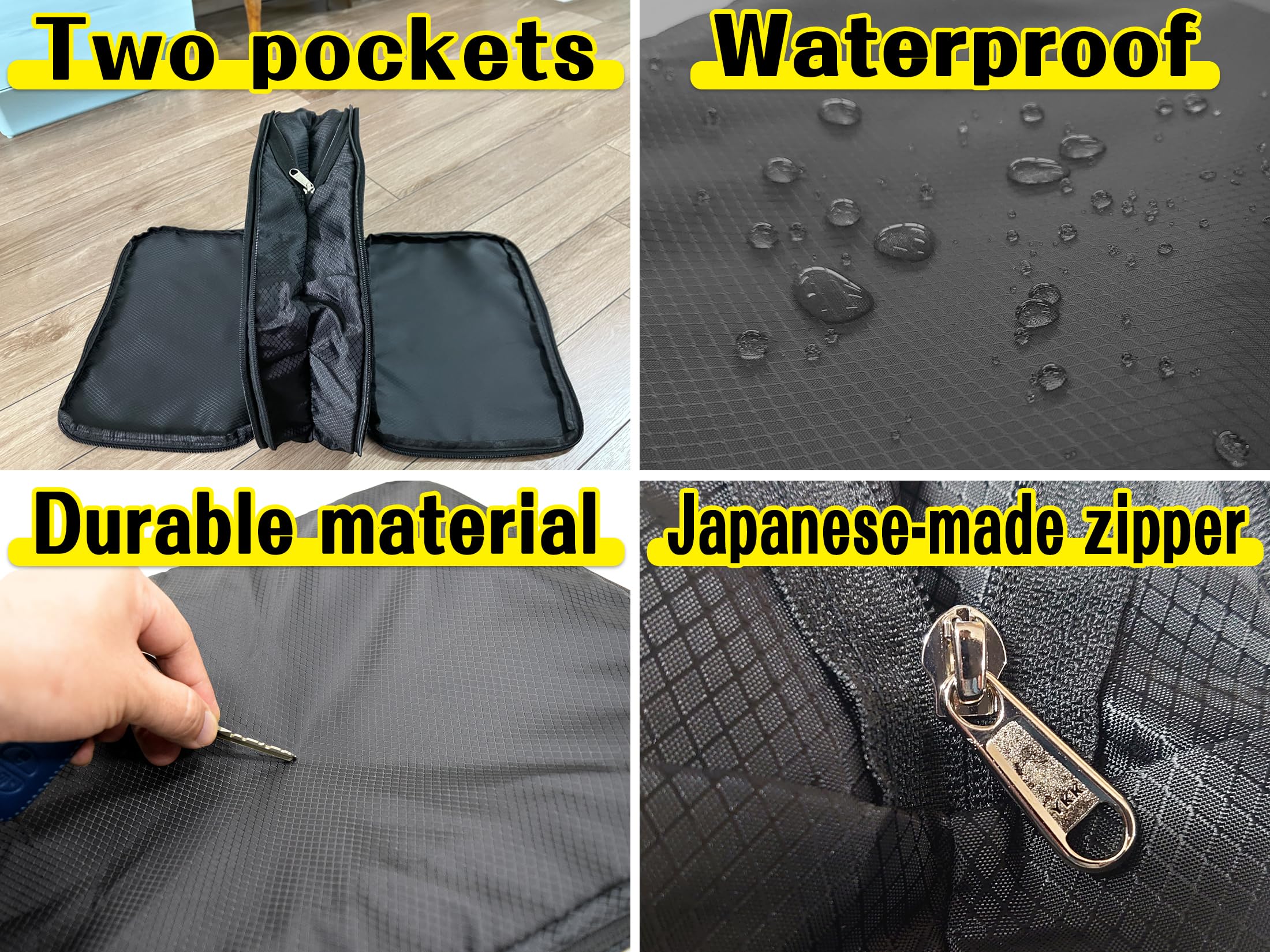 MTK Compression Packing Cubes for Suitcases,Travel packing cubes,Separate Compartments,Lightweight Luggage Suitcase Organizer Bags,Packing Organizers as Travel Accessories,4Set