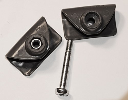 Set of 2 Coleman Truss Bars Ends & Cross Plastic Connectors for Coleman 12' x 12', 13' x 13', 10' x 10' Instant Canopy Gazebo Replacement Parts