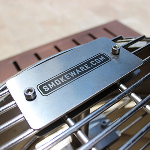 SMOKEWARE Stacker & Grill Grate Combo (Top Grate and Stacker Only) β Compatible with Large Big Green Eggs, Stainless Steel Grill Accessories β¦