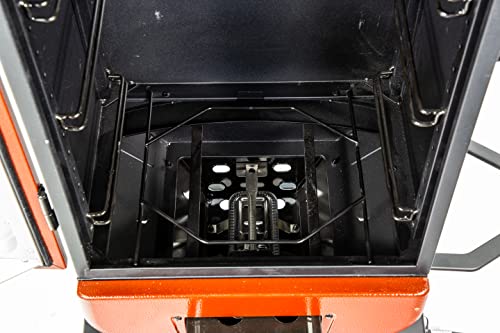 Pit Boss Grills PBV3G1 Vertical Smoker, Red Hammertone 684 sq inches