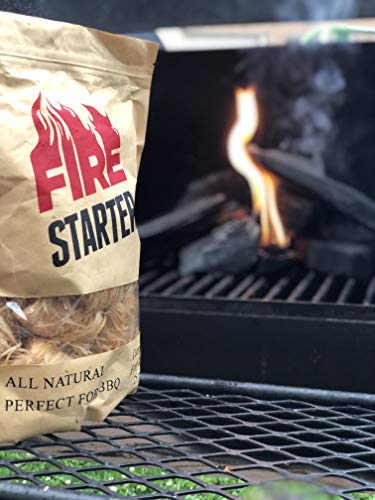 GTS Fire Starter for Charcoal and Firewood, Super Fast Lighting, Perfect for BBQ, Campfire and Fireplace, All Natural, Long 8-10min Burn, Waterproof and Sealed Pack, 25 pcs