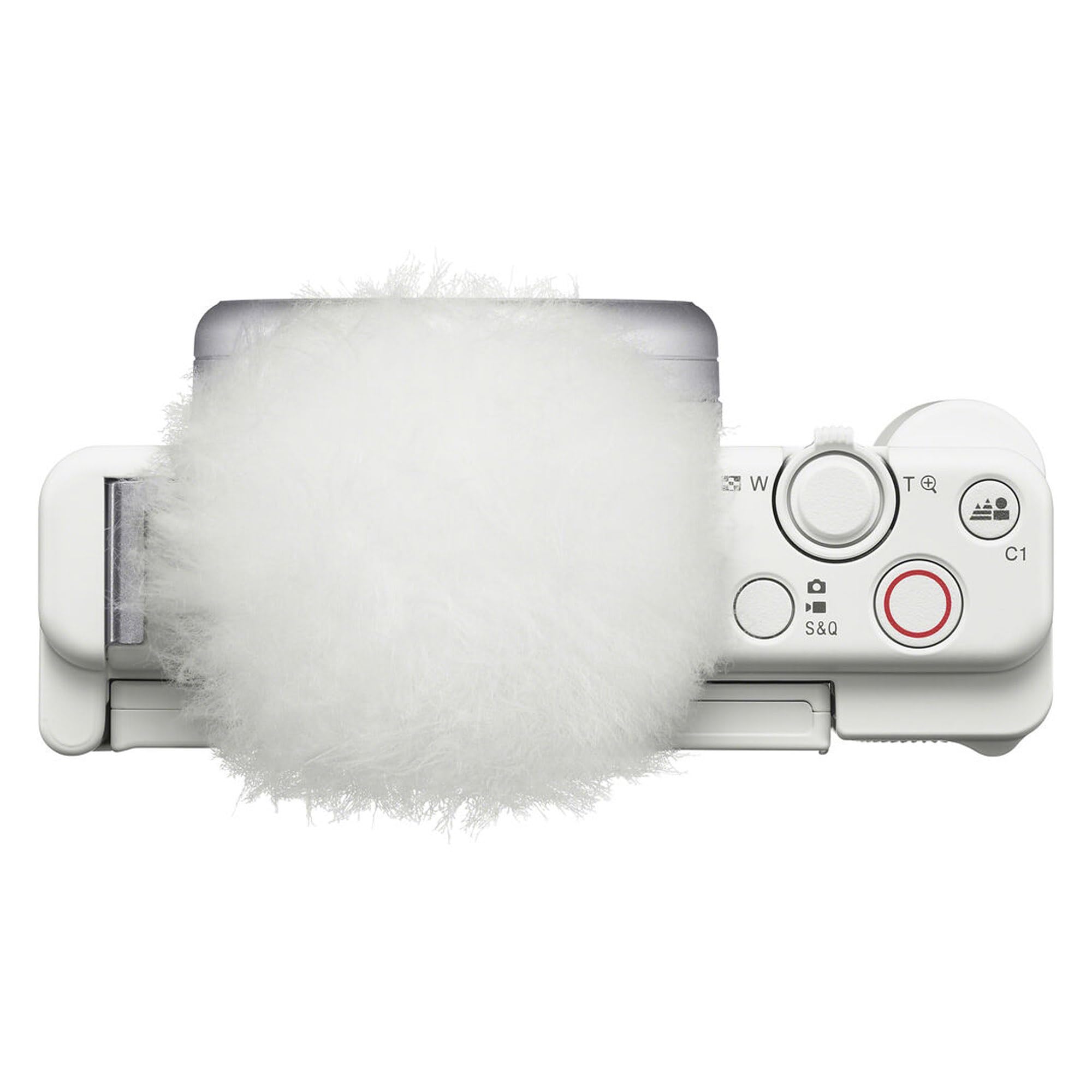 Sony ZV-1 II Vlog Camera for Content Creators and Vloggers (White) (ZV-1M2/W) + Pro Mic + 64GB Card + Corel Photo Software + 2 x NP-BX1 Battery + Card Reader + LED Light + Soft Bag + More (Renewed)