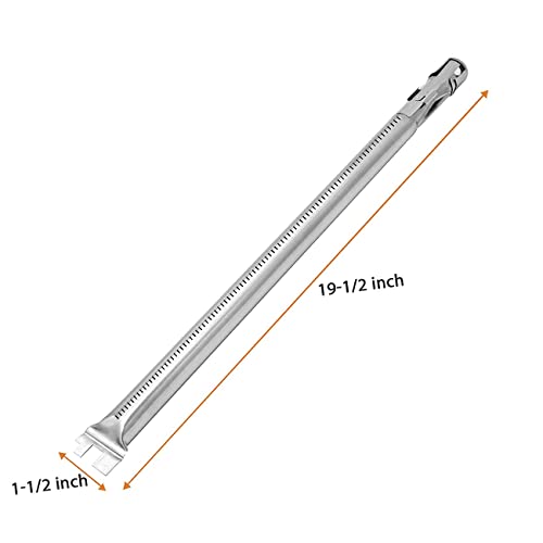 KEESHA 62752 Burner Tubes for Weber Genesis 300 E310 S310 E320 S320 E330 EP310 Grill - 19.5 inch Stainless Steel Genesis Grill Burner