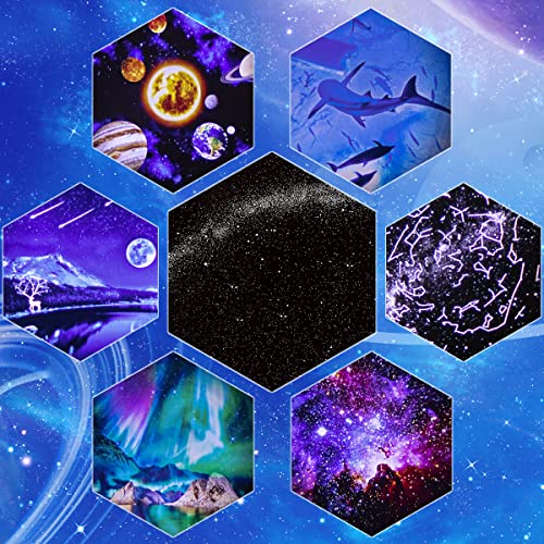 KISTRA Galaxy Projector Star Projector Planetarium Projector Night Light 7 in 1 Projection, Galaxy ambiance Projector, Start School Children Kids Gifts, Party,Star Light Projector Indoor