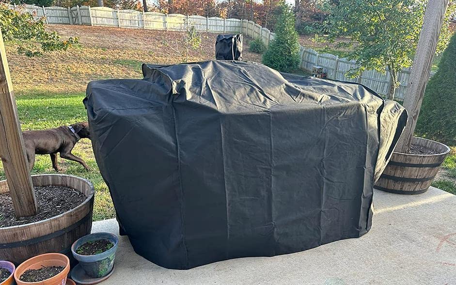 Heavy Duty Replacement Grill Cover for Pit Boss KC Combo Platinum Series Grill with Handles, All Weather Protection Waterproof Cover