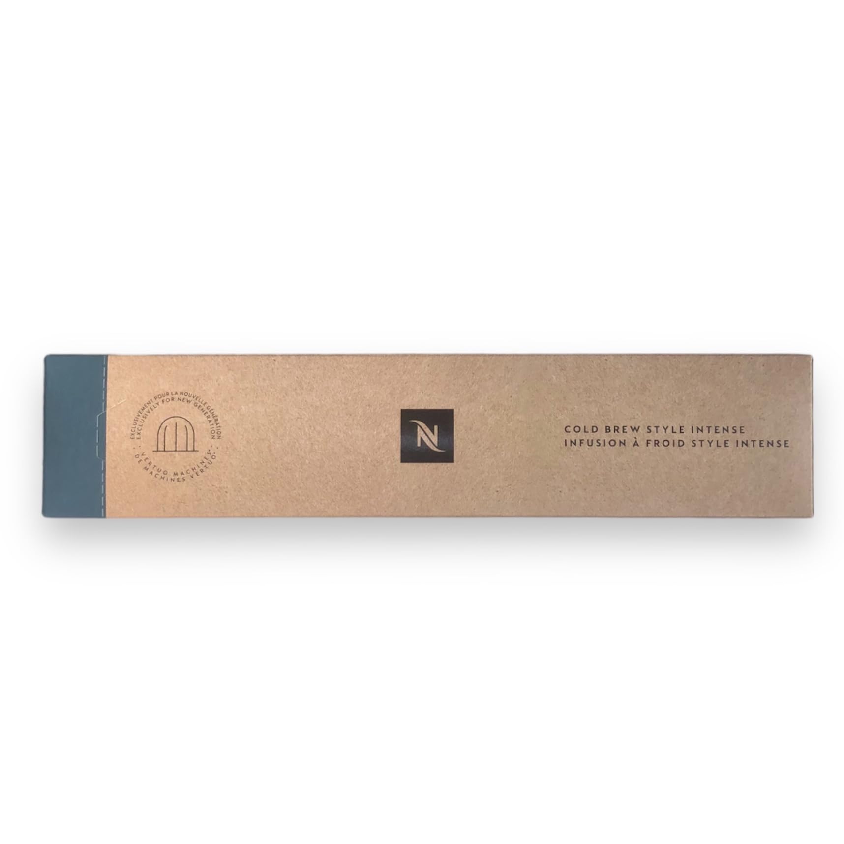 Daily Gemz - Nespresso Cold Brew Pods, Intense - 1 Pack of 7 XL Nespresso Iced Coffee Pods, Exclusively for Vertuo Creatista, Next & Pop Machines - Bundled with Daily Gemz Coffee Spoon