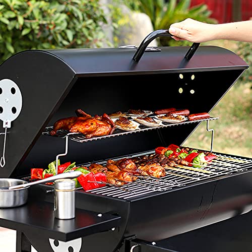 GINOYA BBQ Smoker Gasket, 17 Feet High Heat Grill Seal with Adhesive 1/2 inch Wide 1/8 inch Thick (Black)