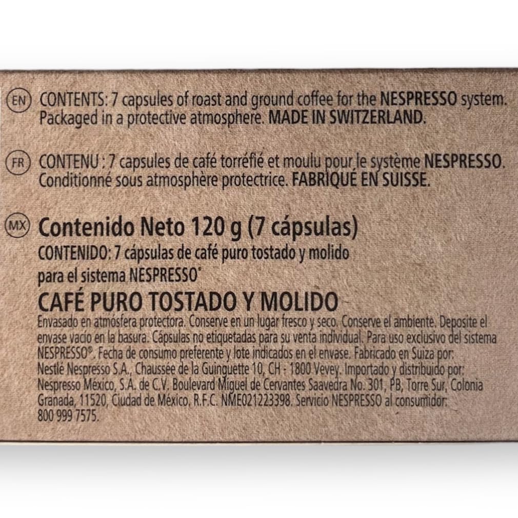 Daily Gemz - Nespresso Cold Brew Pods, Intense - 1 Pack of 7 XL Nespresso Iced Coffee Pods, Exclusively for Vertuo Creatista, Next & Pop Machines - Bundled with Daily Gemz Coffee Spoon