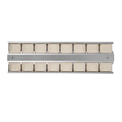 MixRBBQ Grill Briquette Tray & Briquettes Set for Viking Grill VGBQ13002 VGBQ33002RE VGBQ53024 VGBQ13603 VGBQ54224, Stainless Steel Heat Plate and Ceramic Briquettes Set (18-1/8" L X 5-7/16" W)