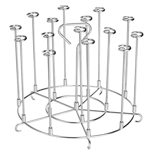 Skewer Stand, For Instant Pot 8 Qt Air Fryer Accessories, Stainless Steel Skewers Rack Holder Compatible with 8 Quart Pressure Cookers and for Ninja Foodi 8 Quart, Kabob Grill Instapot Accessory