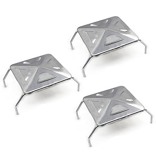 Htanch SN2261(3-Pack) Stainless Steel Heat Plate Replacement for Charbroil 4638213, 4638222, 4638233, 463823304, 4638234, 463823404, 4638235, 4638241, 4638242, 4638245, 4638247, 4638248, 4638255