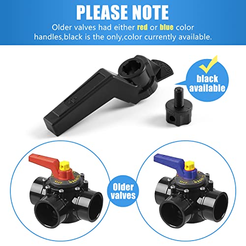 UASAM Pool Valve Handle Replacement for praher pool valve handle 2-pack