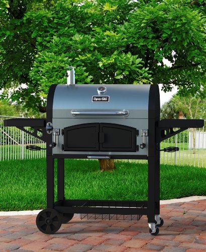 Dyna-Glo DGN576SNC-D X-Large Premium Dual Chamber Charcoal Grill