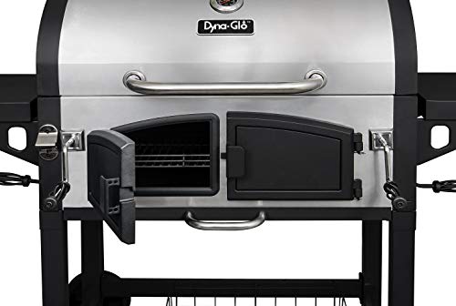 Dyna-Glo DGN576SNC-D X-Large Premium Dual Chamber Charcoal Grill