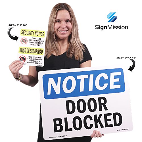 OSHA Notice Sign - Do Not Enter Limited Access Area Access | Rigid Plastic Sign | Protect Your Business, Work Site, Warehouse & Shop Area | Made in The USA