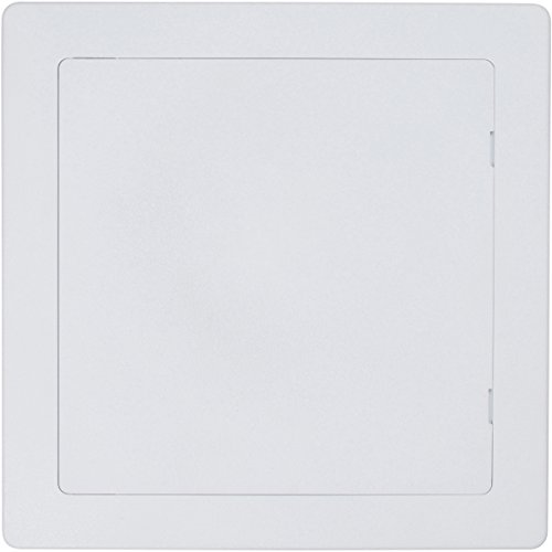 Wallo® 10 X 10-Inch Plastic Access Door, Reinforced Hinged Access Panel for Drywall Walls and Ceilings. Perfect for Providing Service Area for Plumbing/Wiring Applications and Electrical Access Panel