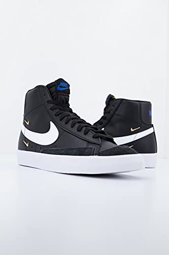 Nike Women's MID '77 SE Casual Shoes Blazer, Black/White/Hypr Royal, 6.5