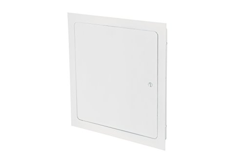 Elmdor 12"x12" DW Series Access Door For Drywall Applications, Galvanized Steel, Primed For Paint
