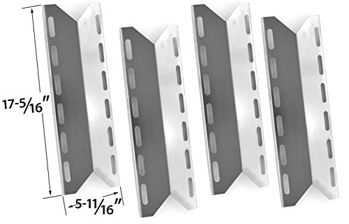 Grill Parts Gallery Replacement Kit for Jenn-air 740-0141, Jenn-air 750-0141, Jenn-air 750-0142 Gas Models Includes Four Burners & Four Heat Shields