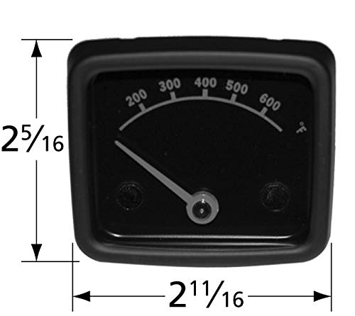 Music City Metals 21216 Stainless Steel Heat Indicator Replacement for Select Phoenix Gas Grill Models