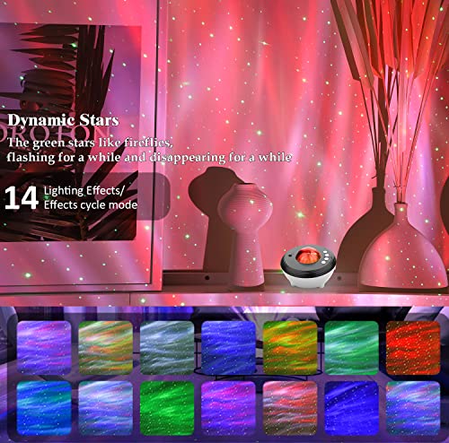 Star Projector,Galaxy Night Light Projector for Bedroom,Aurora Projector Compatible with Alexa & Smart APP,White Noise & Music Speaker,Night Light Projector for Kids Adults Home Party Ceiling Decor