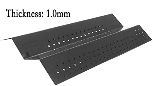 Votenli P9905A (3-Pack) 18.75 inch Porcelain Steel Heat Plate Replacement for Brinkmann 810-8905-S, 810-8907-S, Charmglow 810-8905-S, 810-8907-S