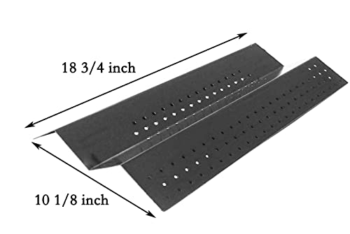 Votenli P9905A (3-Pack) 18.75 inch Porcelain Steel Heat Plate Replacement for Brinkmann 810-8905-S, 810-8907-S, Charmglow 810-8905-S, 810-8907-S