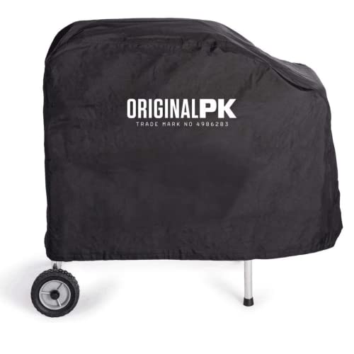 PK Grills PKOA-CSX-BS-X PK Original Lightweight Canvas Grill and Smoker Cover, Fits All PK Original Models, Black