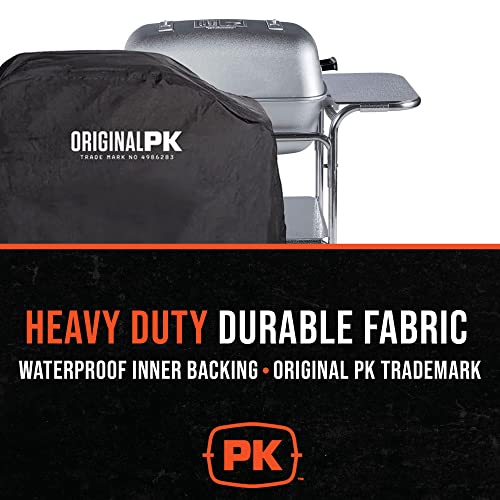 PK Grills PKOA-CSX-BS-X PK Original Lightweight Canvas Grill and Smoker Cover, Fits All PK Original Models, Black