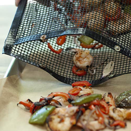 Charcoal Companion CC4142 Medium Non-Stick Mesh Grilling Bag