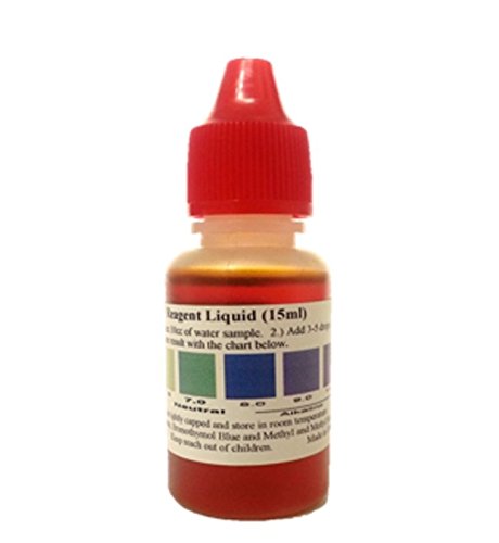 Water pH Test Liquid - RED/75-100 TESTS