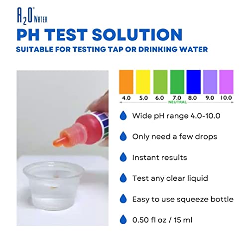 Water pH Test Liquid - RED/75-100 TESTS