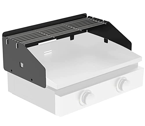 Upgraded Griddle Wind Screen for Blackstone Griddles 22 Inch, Wind Guard and Warming Rack Replacement Parts for Blackstone Griddle Accessories