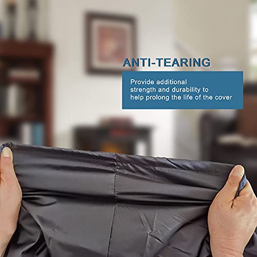 Grill Cover Fits for Blackstone 17inch or 22inch Griddle with Hood and Stand,Waterproof Dustproof UV Resistant Heavy Duty Griddle Cover