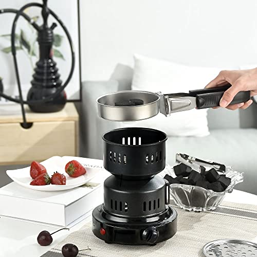 Maestro Coco Hookah Coal Burner Multipurpose Electric Charcoal Burner Coal Burners Starter - Camouflage Series (Khaki)