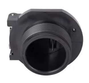 ATIE Pool Free Rotation Snap-Lock Vacuum Vac Lock Safety Wall Fitting W400BBKP/600-2201 for Zodiac, Hayward, Pentair Suction Pool Cleaners (Black)