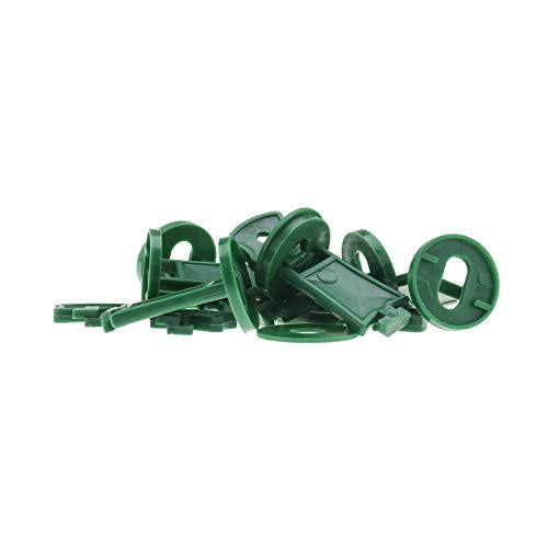 Creative-Idea 50 Set Greenhouse Support Clip,for Bubble Wrap Sunshade Net Insulation Shading Winter Summer