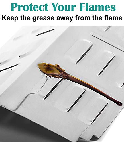EasiBBQ Stainless Steel Flavorizer Bar for Weber 1141001 Go-Anywhere Gas Grill, Replacement for Weber 9201