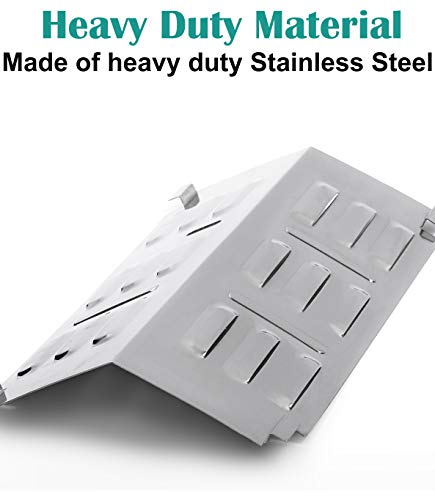 EasiBBQ Stainless Steel Flavorizer Bar for Weber 1141001 Go-Anywhere Gas Grill, Replacement for Weber 9201