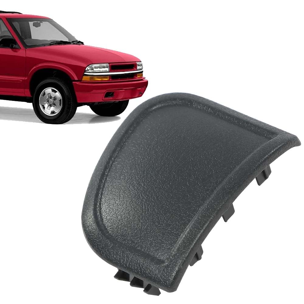 CROSSDESIGN Switch Cover Cluster Bezel Dash Trim Blank Y9 Dark gray Compatible with Chevy S10 Blazer 4x4 4wd 1998-2004