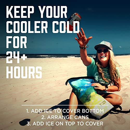ICEMULE Jaunt Large Collapsible Backpack Cooler β Hands Free, 100% Waterproof, 24+ Hours Cooling, Soft Sided Cooler for Hiking, Camping, Fishing & Picnics, 15 Liter, Fits 15 Cans + Ice, Devoe