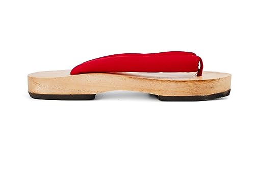 Cutey May Japanese Wooden Clogs Geta Slippers