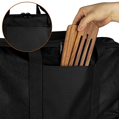 Tabletop Griddle Carry Bag for Blackstone Griddle 22'' & 17'' Tabletop w/ Hood & Stand, 5035 Blackstone 22'' Portable Griddle Carry Bag, Heavy Duty Waterproof Blackstone Cover Accessories Replacement