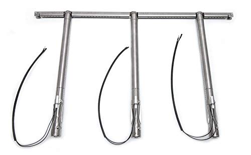 GrillSpot Blue Ember BBQ 3 Burner Tube, Electrodes & Carryover Tube Kit, Stainless Steel - Exact Fit Barbecue Grill Parts
